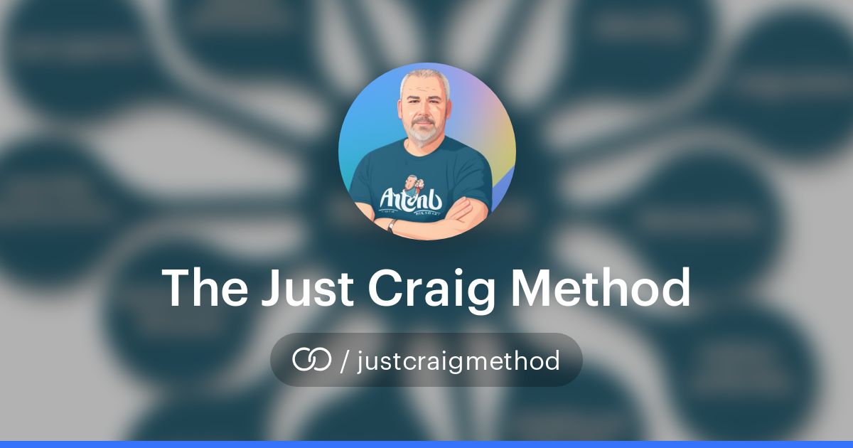 The Just Craig Method (/justcraigmethod) · solo.to