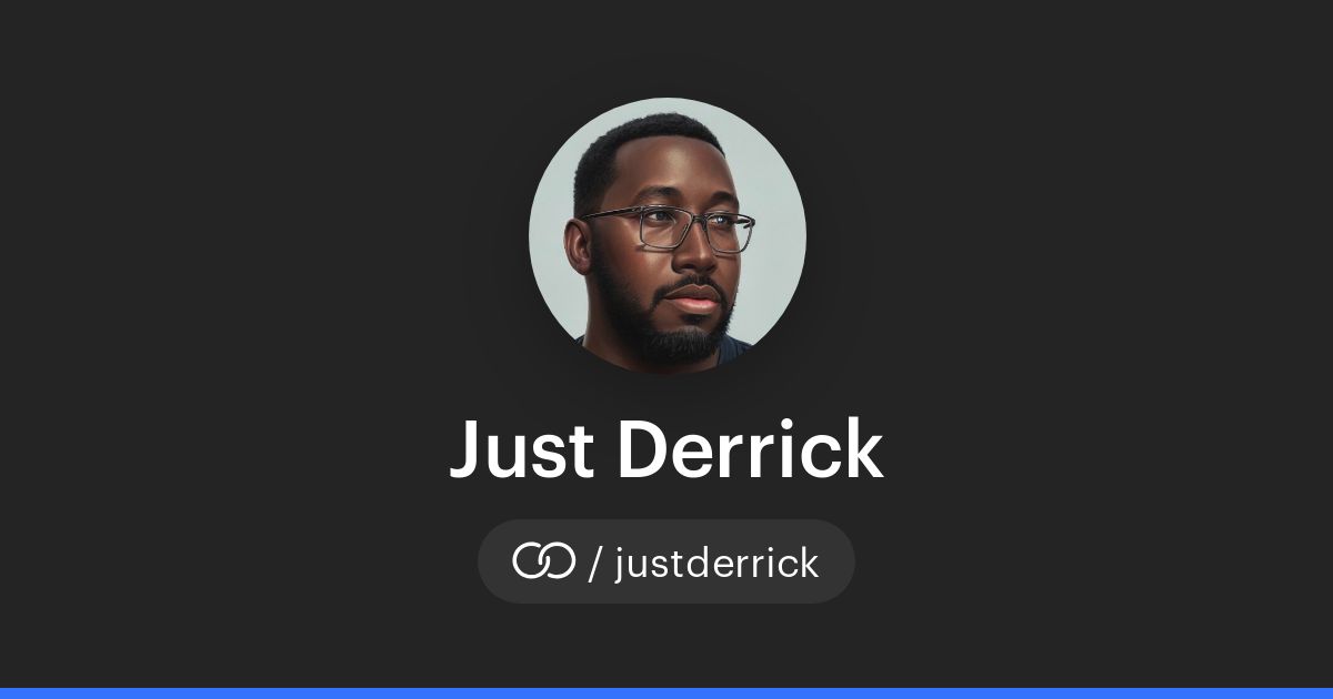 Just Derrick (/justderrick) · solo.to