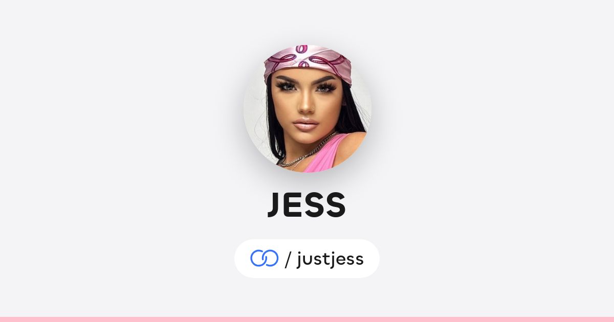 JESS (/justjess) · solo.to