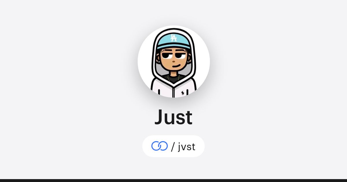 Just (/jvst) · solo.to