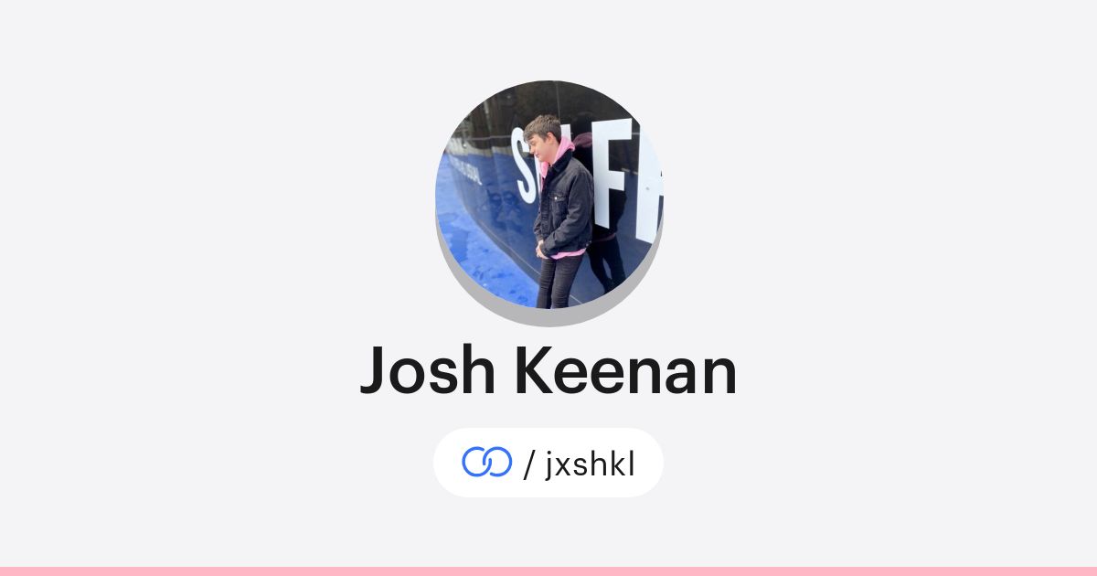 Josh Keenan (/jxshkl) · solo.to