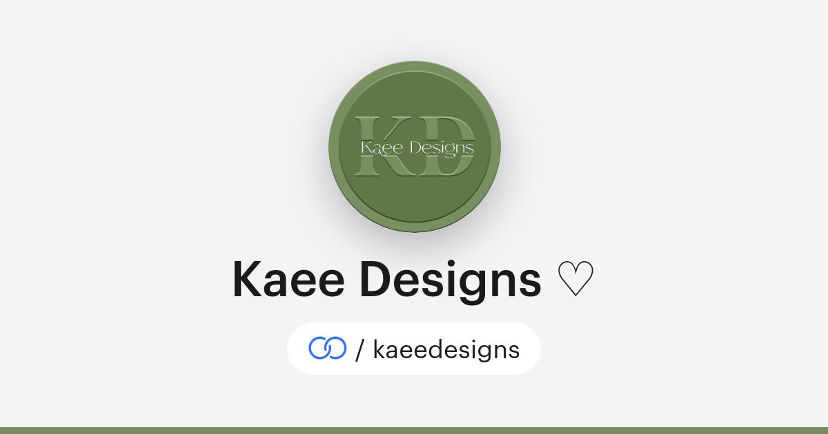 Kaee Designs ♡ (/kaeedesigns) · solo.to