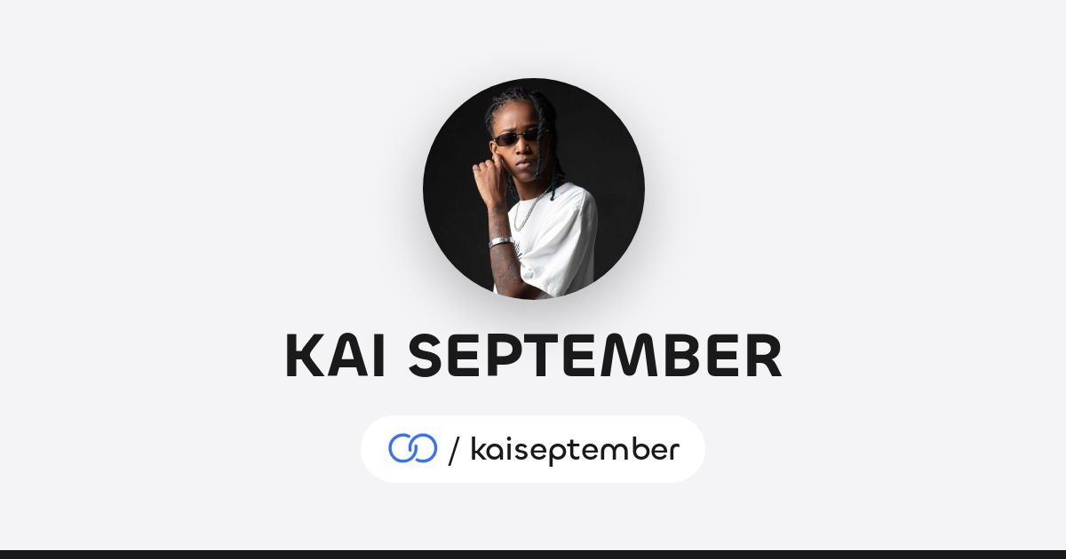 KAI SEPTEMBER (/kaiseptember) · solo.to