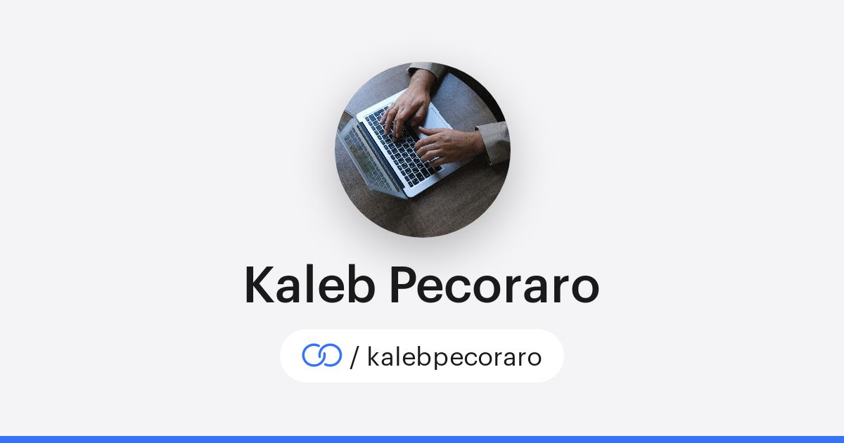 Kaleb Pecoraro (/kalebpecoraro) · solo.to