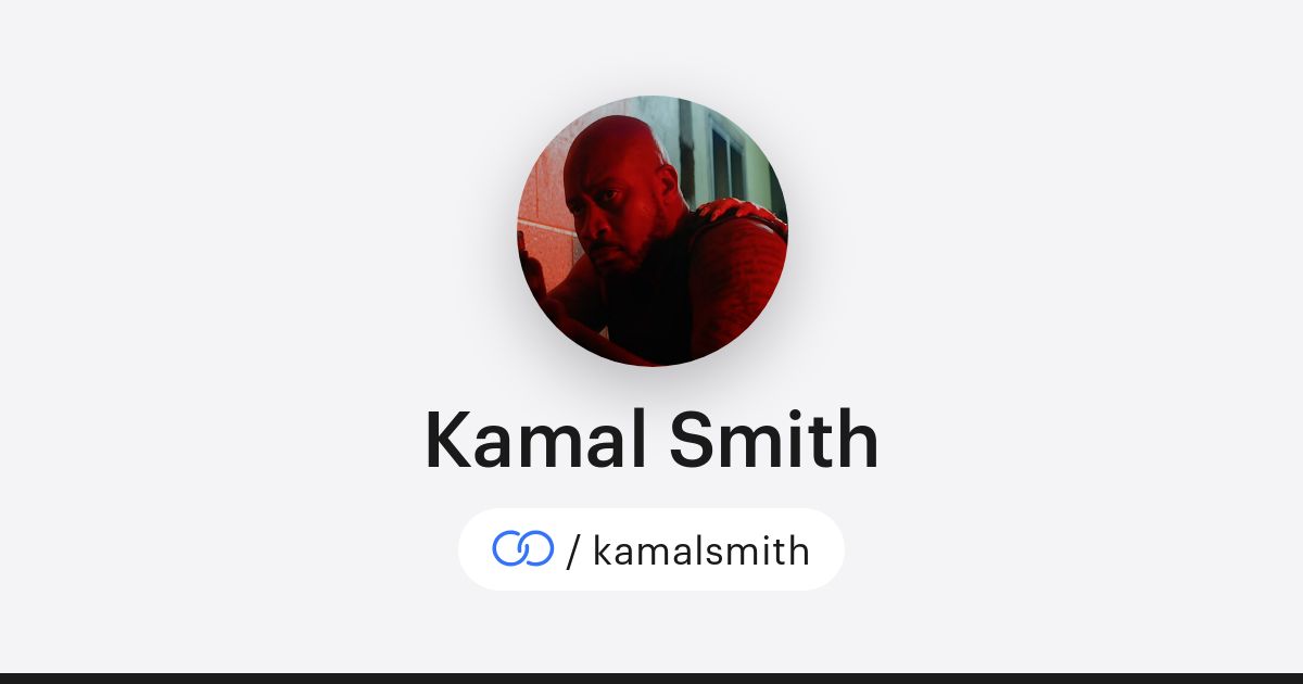 Kamal Smith (/kamalsmith) · solo.to