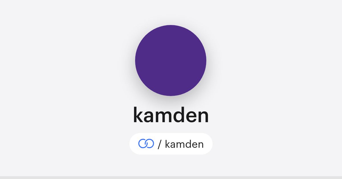kamden · solo.to