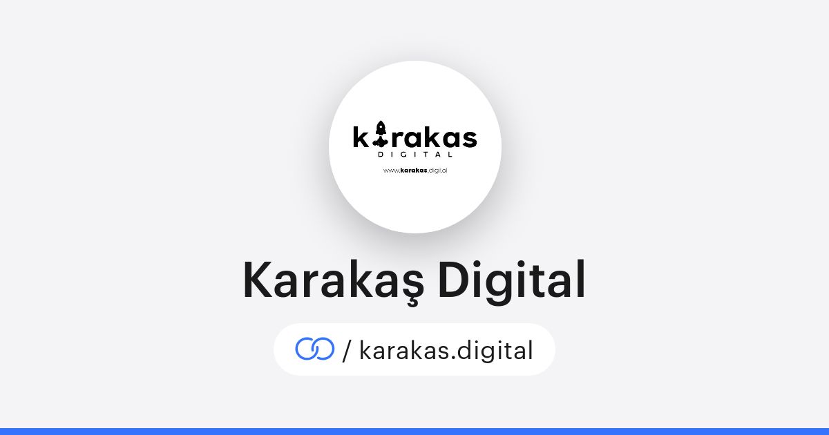 Karakaş Digital (/karakas.digital) · solo.to