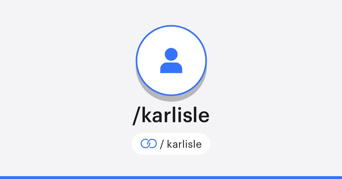 /karlisle · solo.to