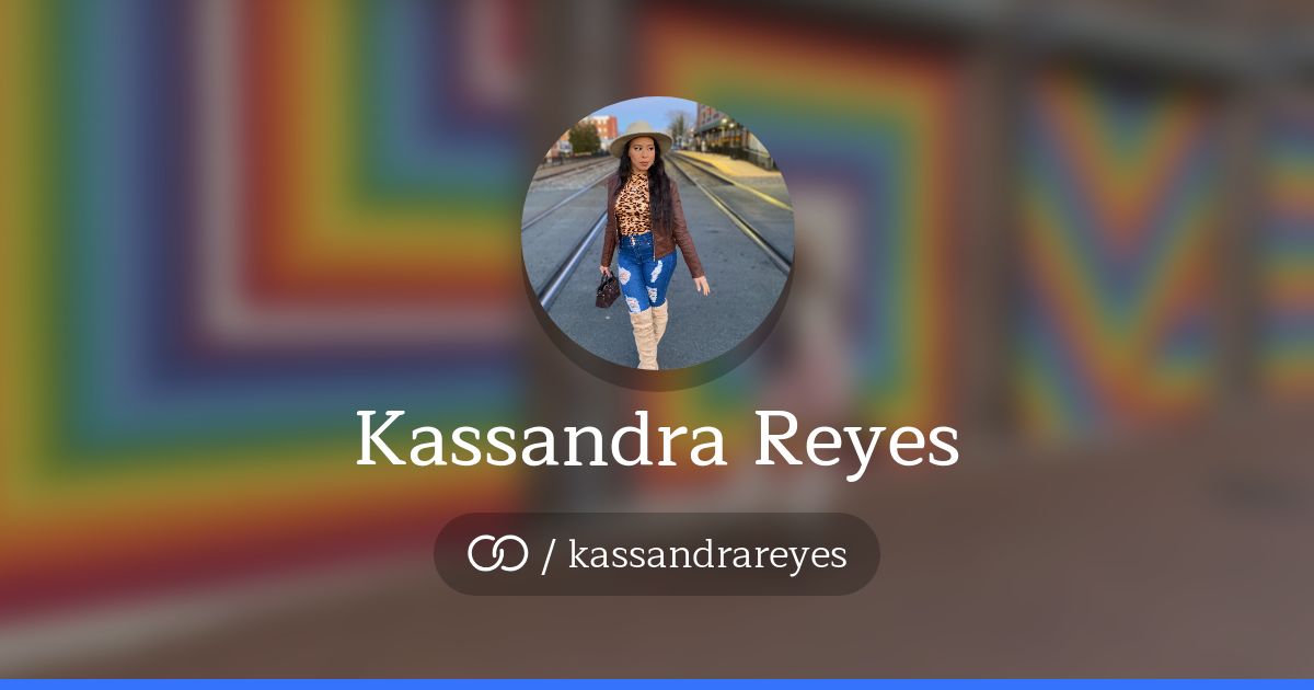 Kassandra Reyes (/kassandrareyes) · solo.to