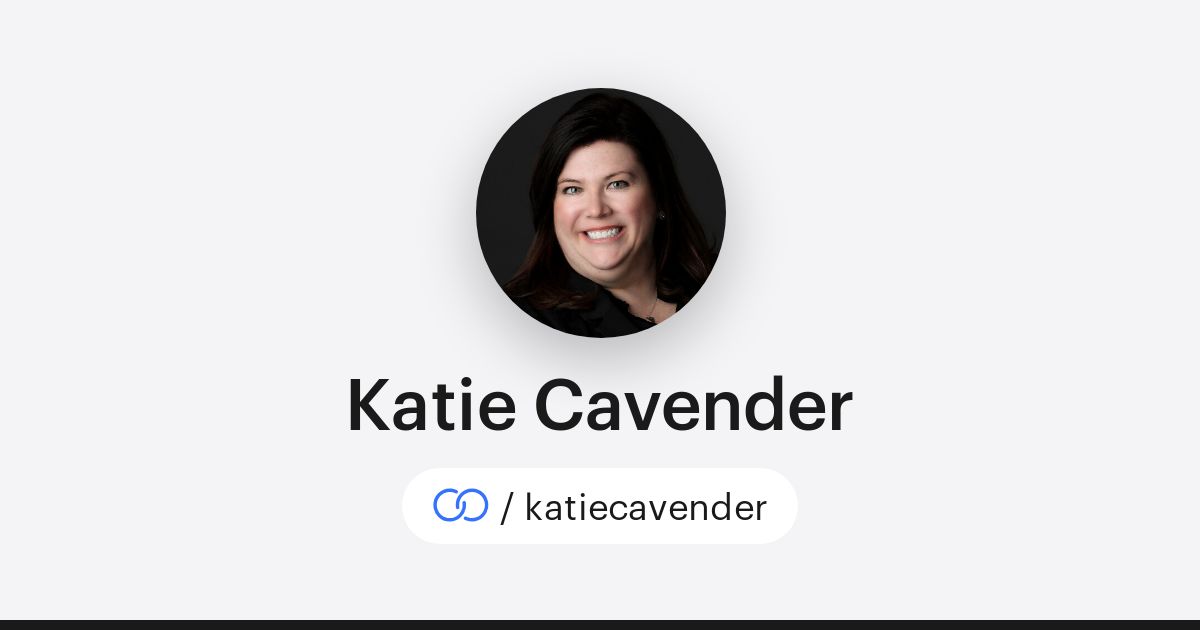 Katie Cavender (/katiecavender) · solo.to