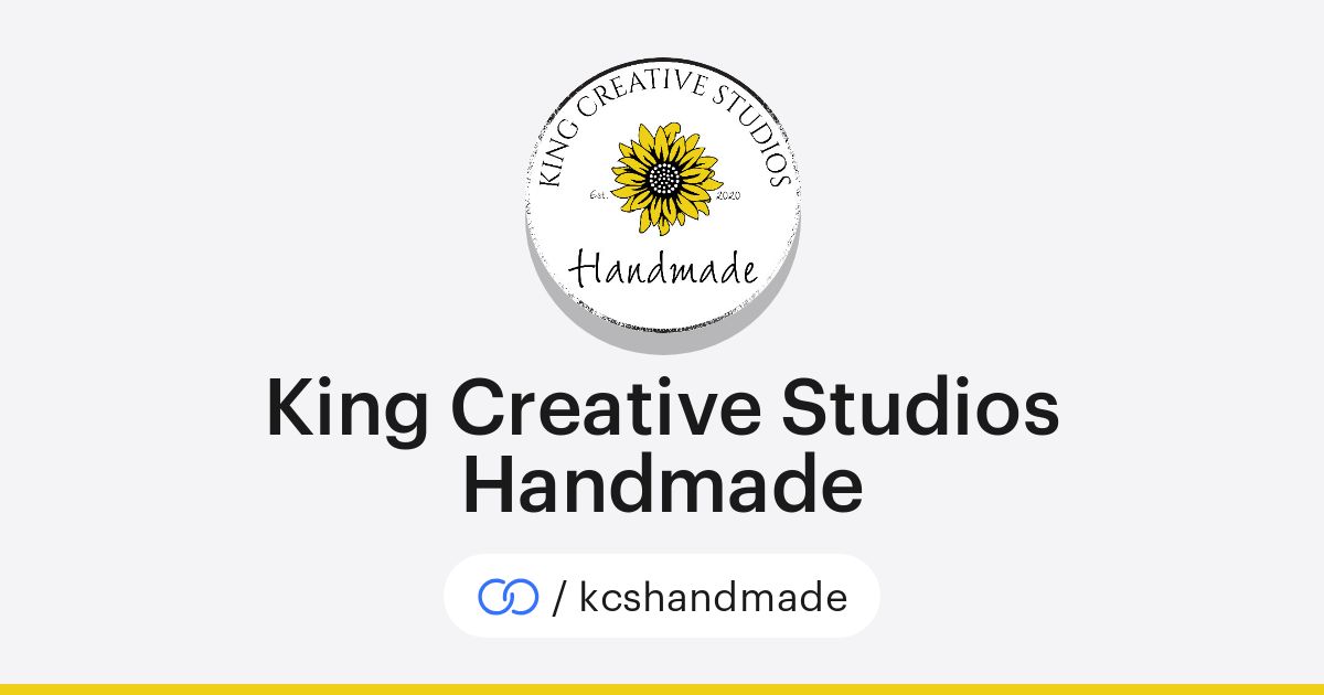 King Creative Studios Handmade (/kcshandmade) · solo.to