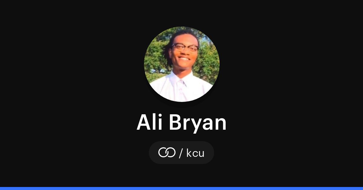 Ali Bryan (/kcu) · solo.to