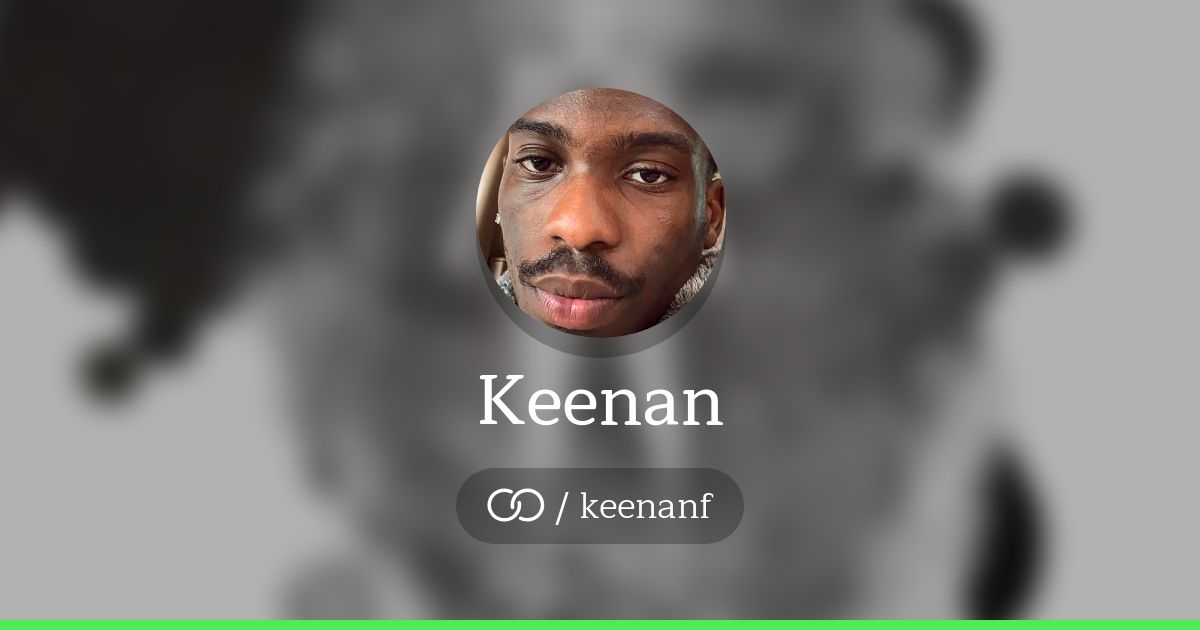 Keenan (/keenanf) · solo.to