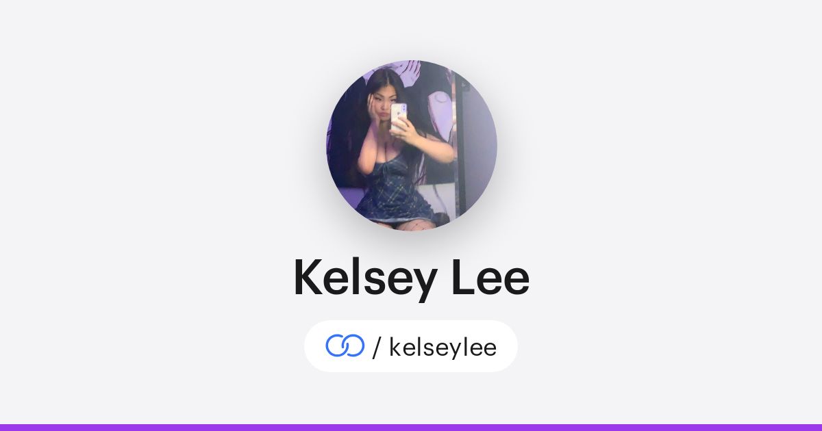 Kelsey Lee (/kelseylee) · solo.to