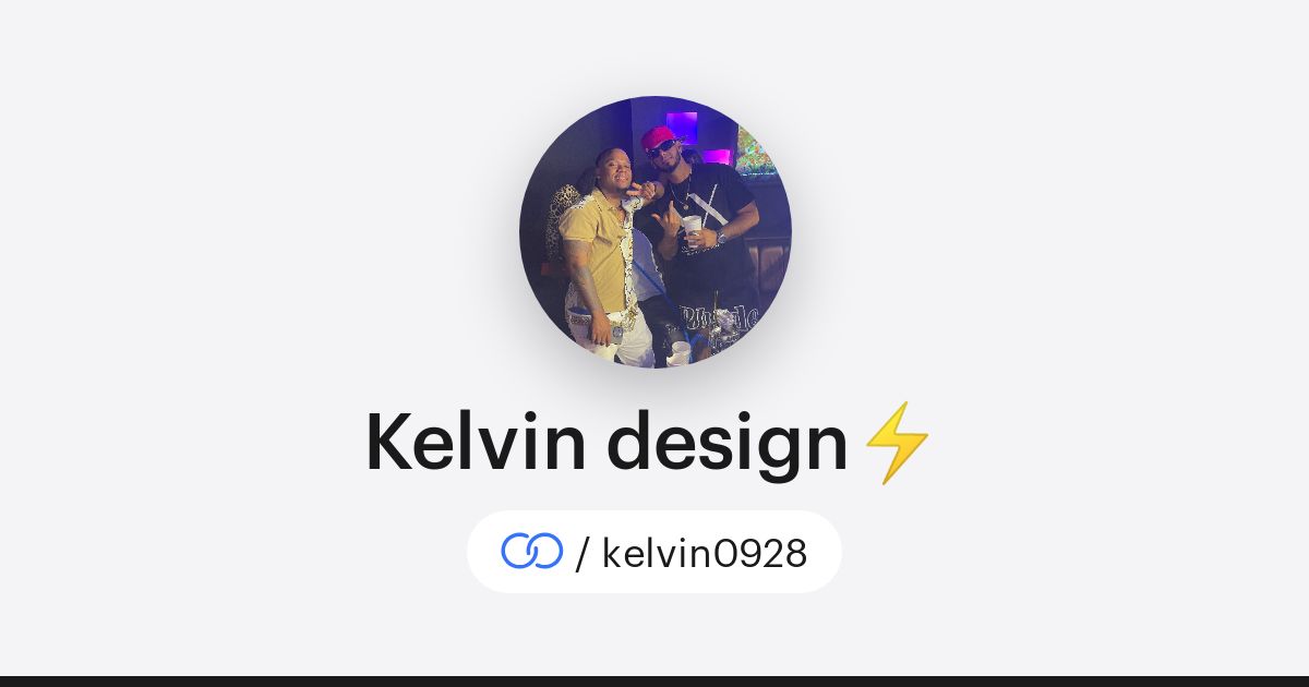 Kelvin design⚡️ (/kelvin0928) · solo.to