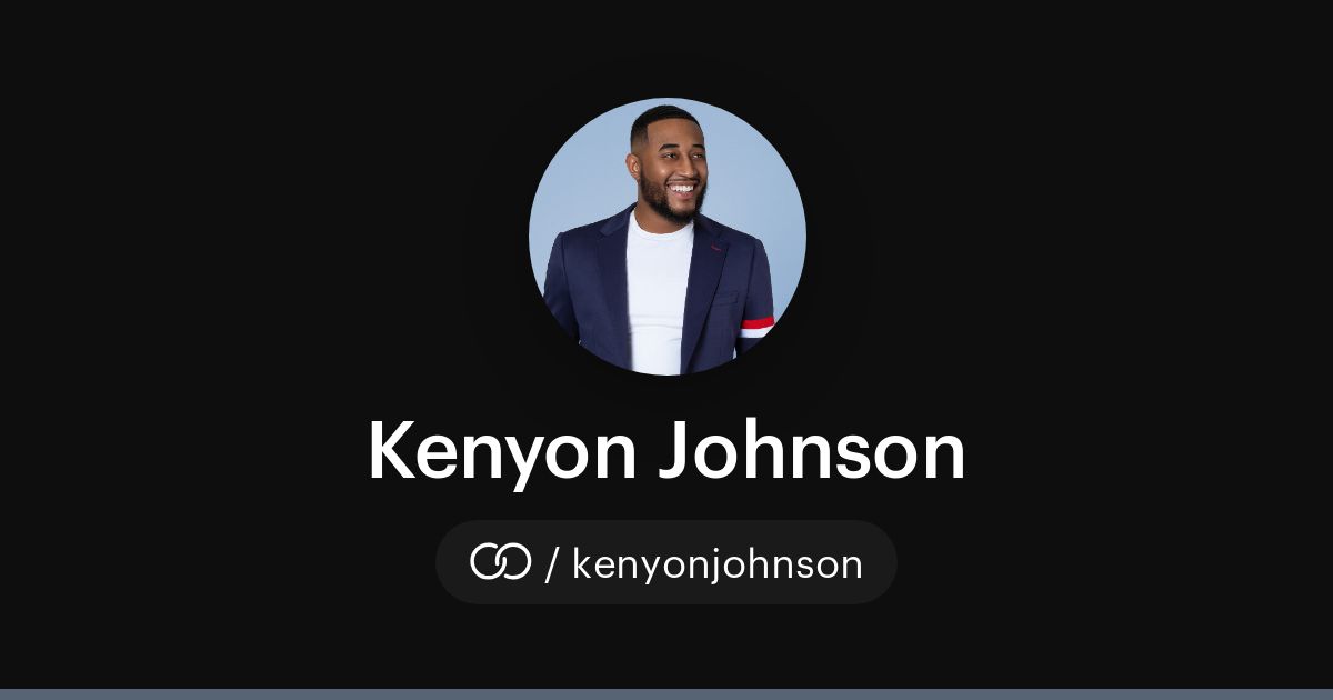 Kenyon Johnson (/kenyonjohnson) · solo.to