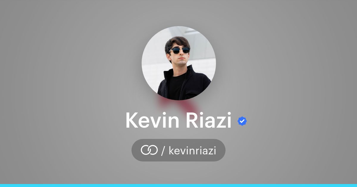 Kevin Riazi (/kevinriazi)