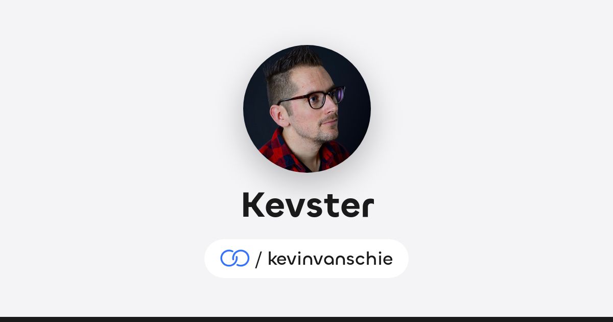 Kevster (/kevinvanschie) · solo.to