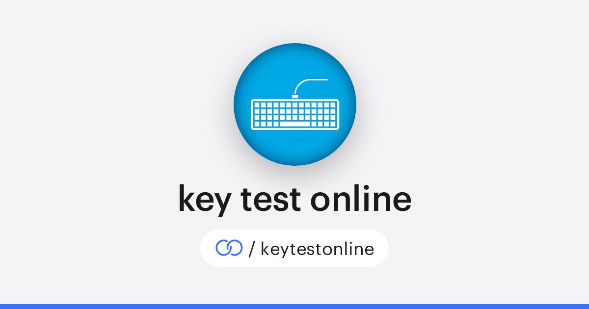key test online (/keytestonline) · solo.to
