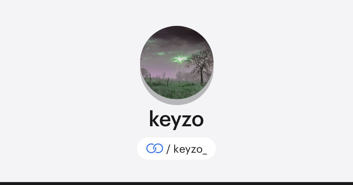 keyzo (/keyzo_) · solo.to