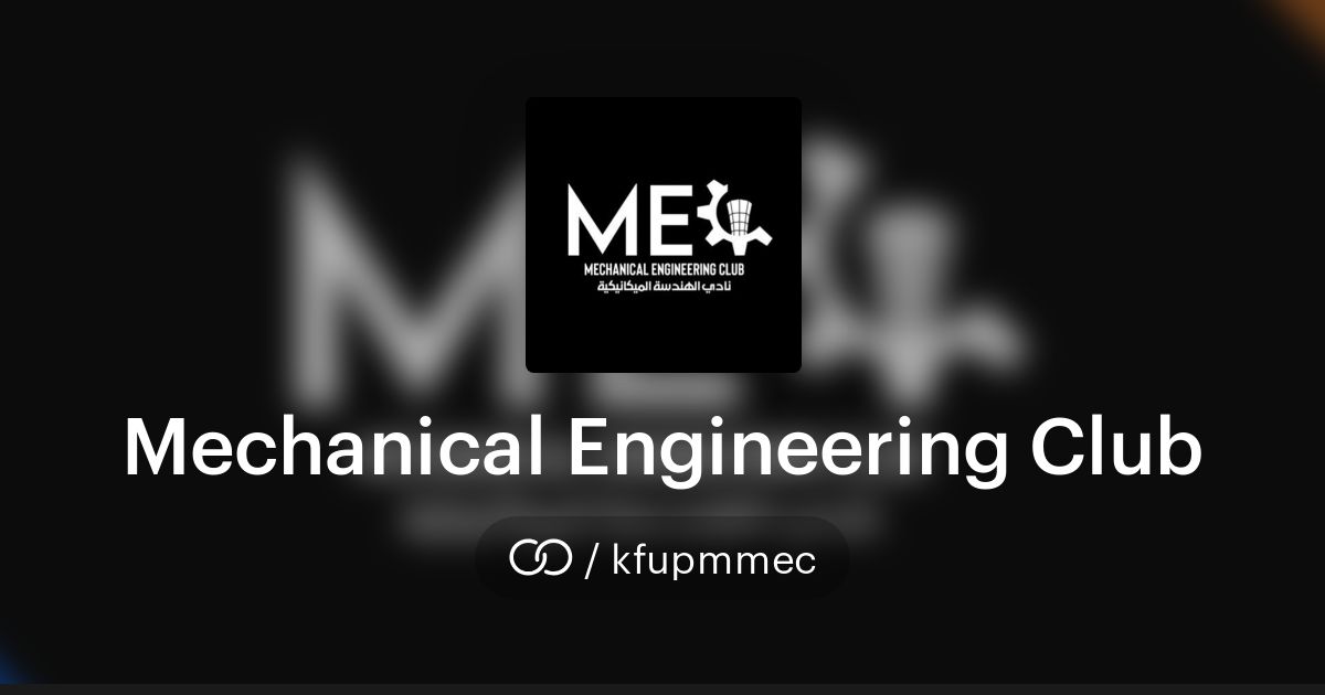 Mechanical Engineering Club (/kfupmmec) · solo.to