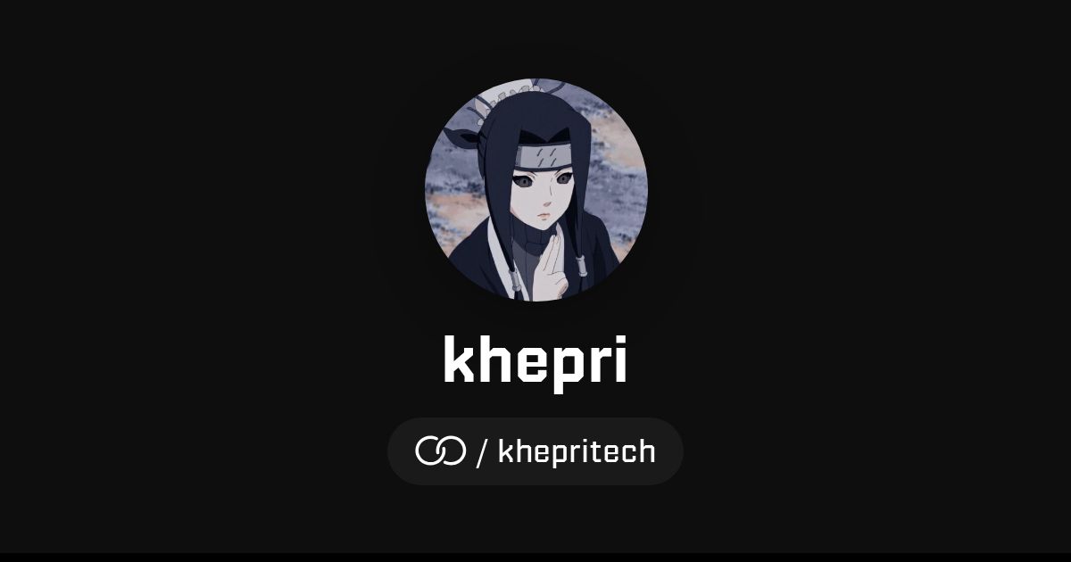 khepri (/khepritech) · solo.to