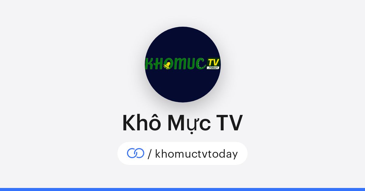 Khô Mực TV (/khomuctvtoday) · solo.to
