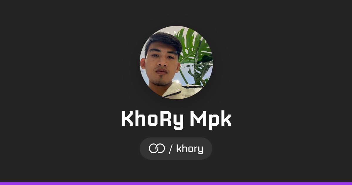 KhoRy Mpk (/khory) · solo.to