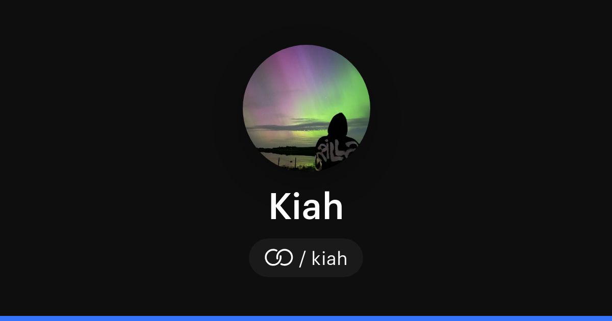 Kiah · solo.to