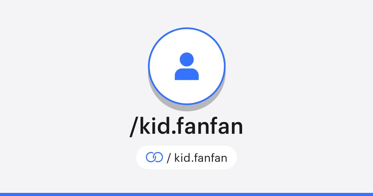 /kid.fanfan · solo.to