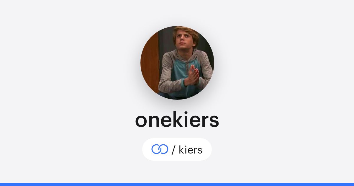 onekiers (/kiers) · solo.to