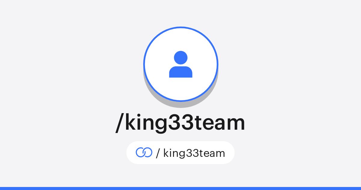 /king33team · solo.to