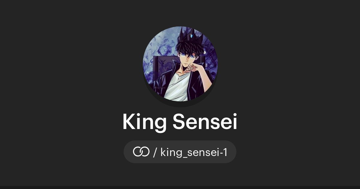 King Sensei (/king_sensei-1) · solo.to