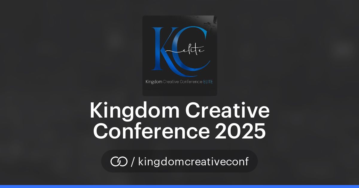 Kingdom Creative Conference 2025 (/kingdomcreativeconf) · solo.to
