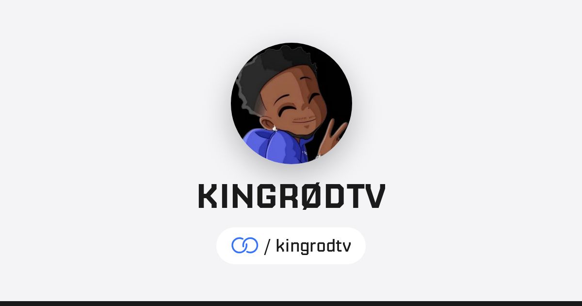 KINGRØDTV (/kingrodtv) · solo.to
