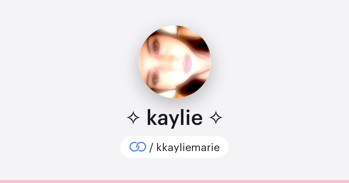 kaylie (/kkayliemarie) · solo.to