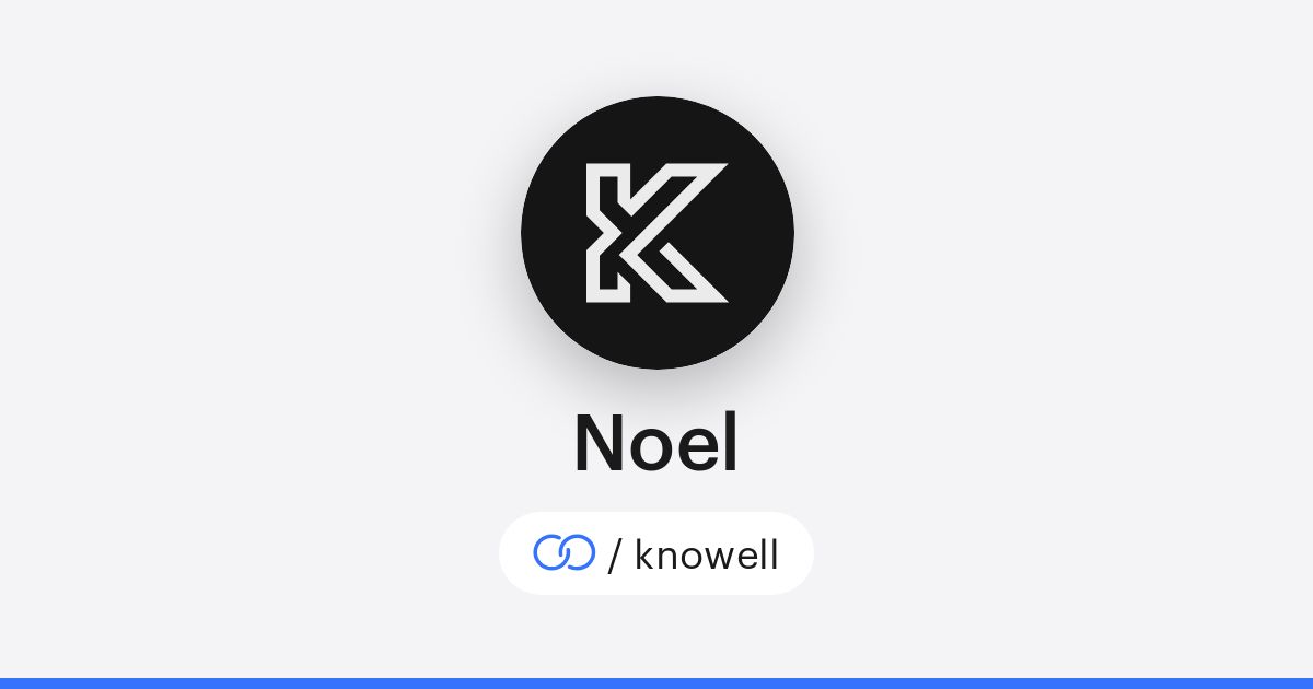 Noel (/knowell) · solo.to