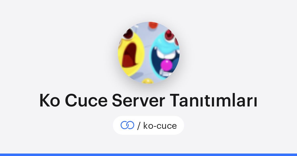 Ko Cuce Server Tanıtımları (/ko-cuce) · solo.to