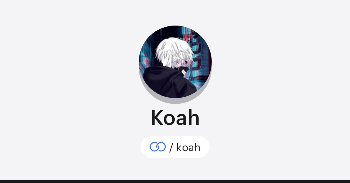 Koah · solo.to
