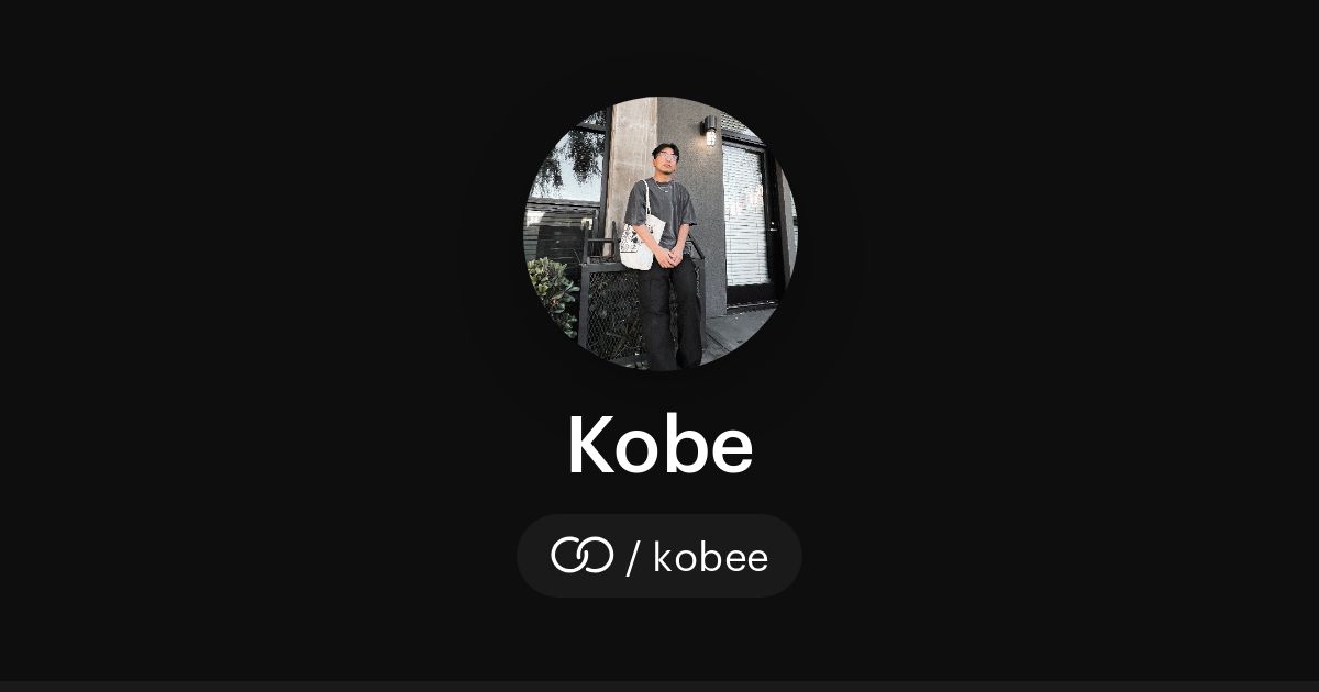 Kobe (/kobee) · solo.to