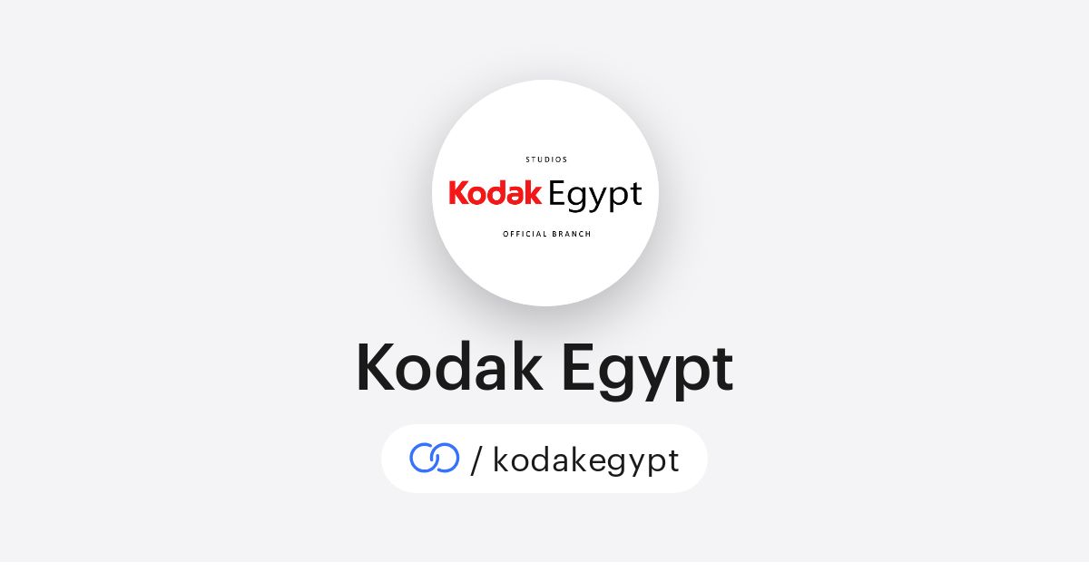 Kodak Egypt (/kodakegypt) · solo.to