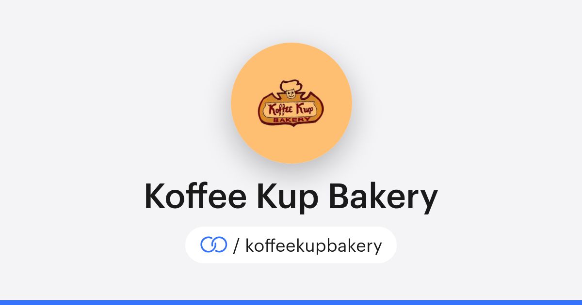 Koffee Kup Bakery (/koffeekupbakery) · solo.to