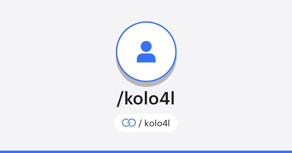 /kolo4l · solo.to