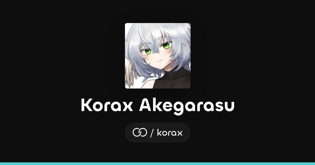 Korax Akegarasu (/korax) · solo.to