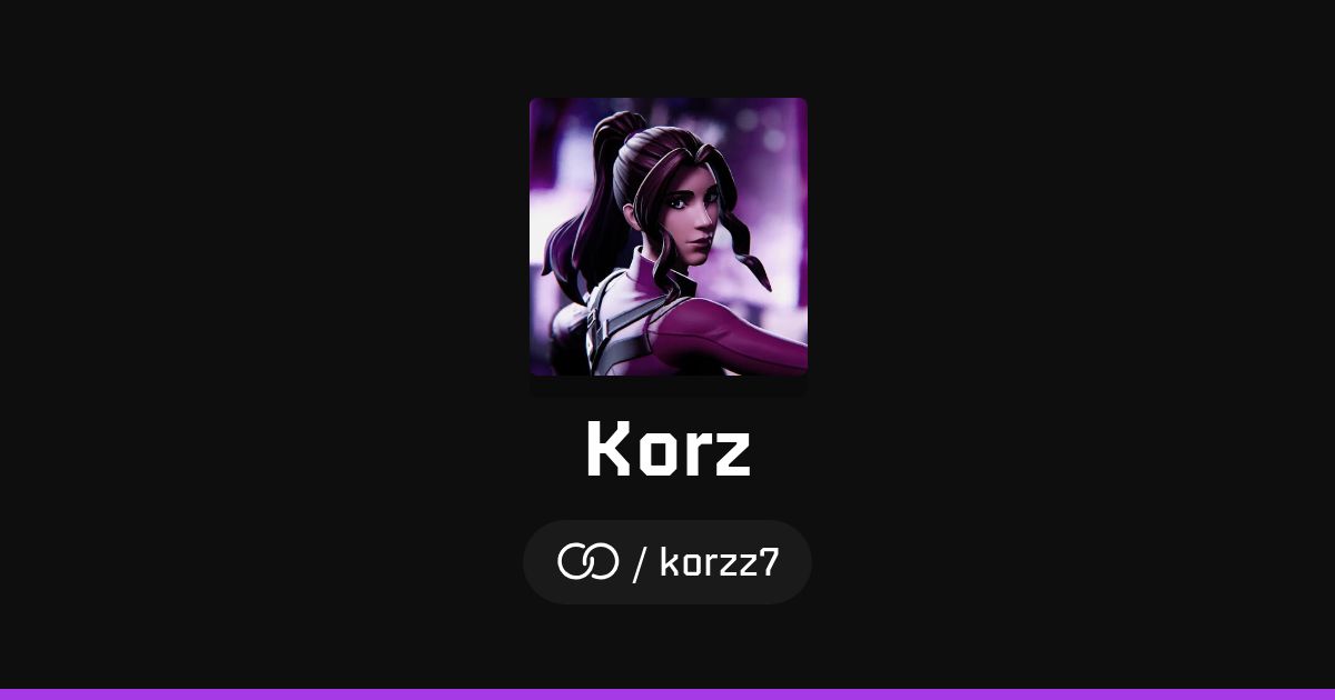 Korz (/korzz7) · solo.to