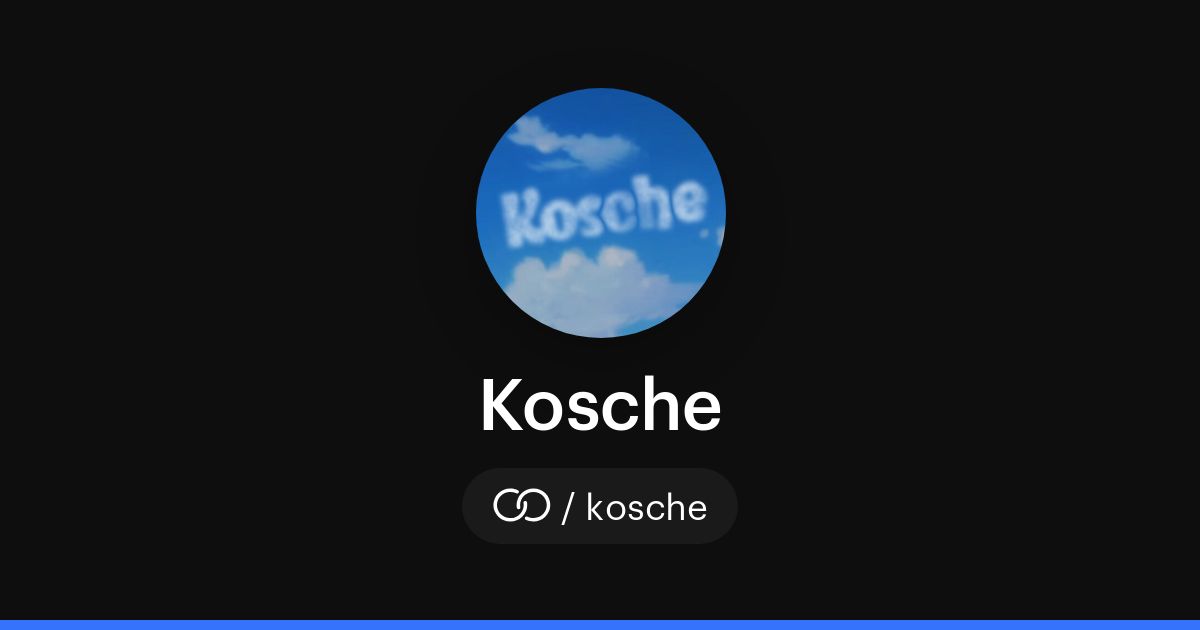 Kosche · solo.to