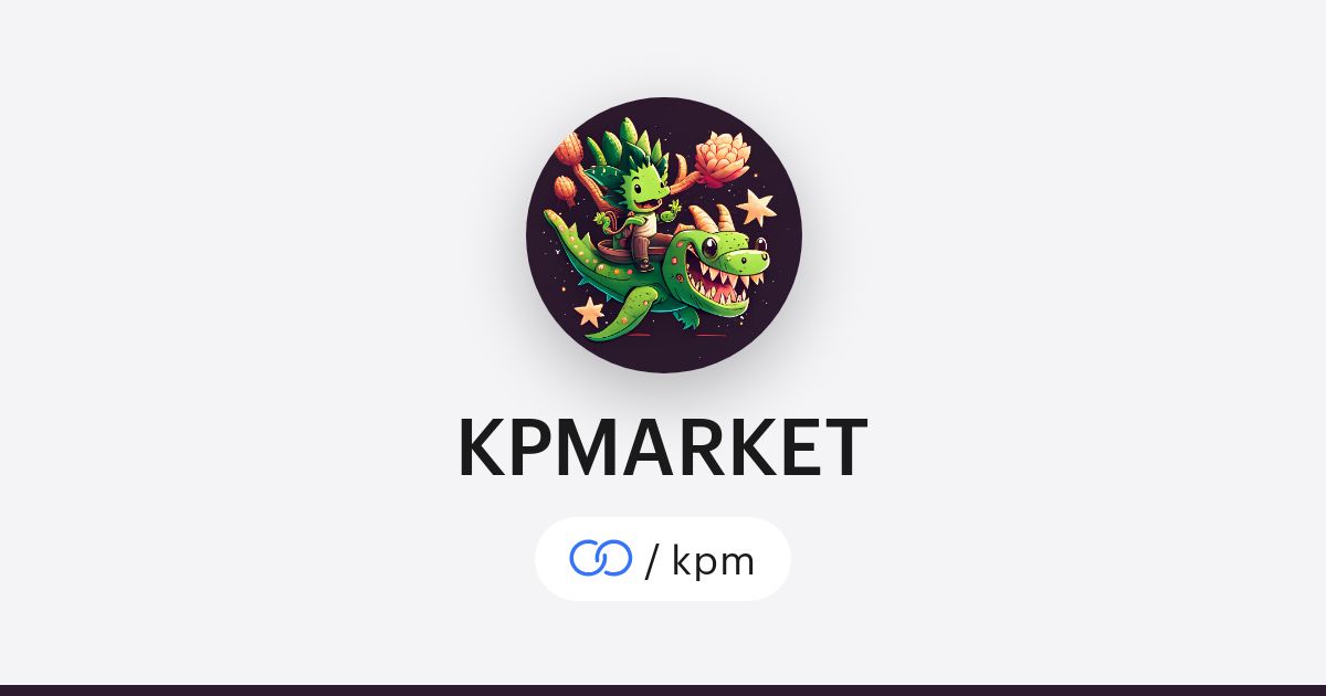 KPMARKET (/kpm) · solo.to