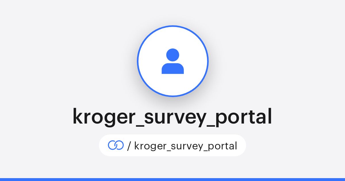 kroger_survey_portal · solo.to