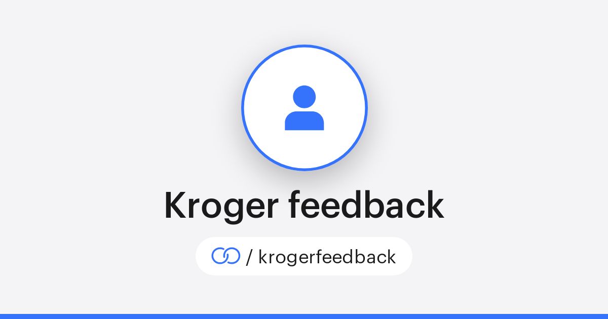 Kroger feedback (/krogerfeedback) · solo.to