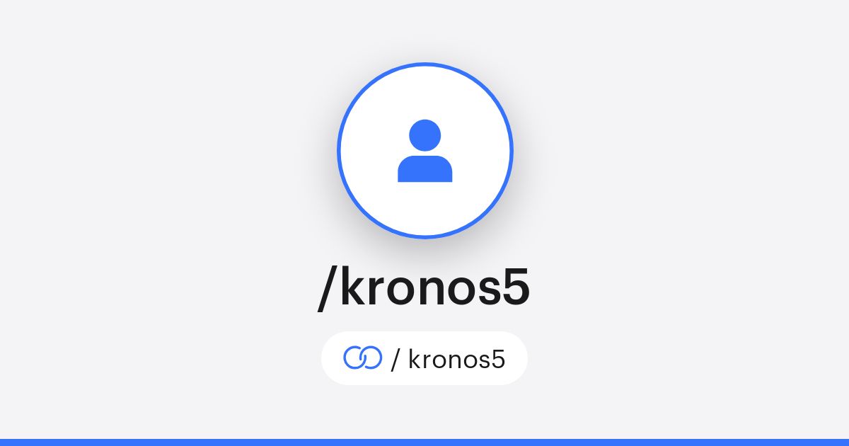/kronos5 · solo.to